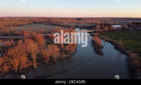 Delaware Ontario Canada - Aerial Stock Photo - Alamy