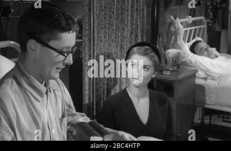 London. UK. Kenneth Williams, Jill Ireland and Kenneth Connor in a ...