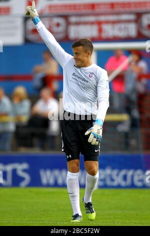 Michael Ingham, York City goalkeeper Stock Photo - Alamy