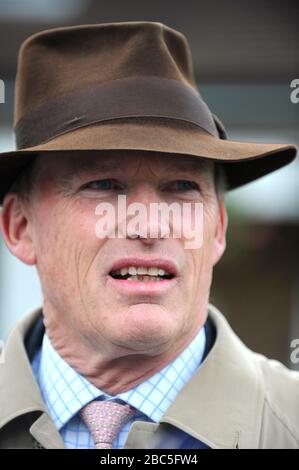 Trainer John Gosden after winning the Duke Of Cambridge Stakes with ...