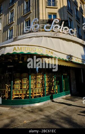 Le Select brasserie Montparnasse Paris, France Stock Photo - Alamy
