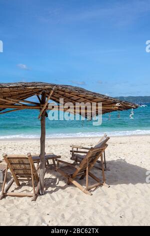 Boracay, Puka Shell beach Stock Photo - Alamy