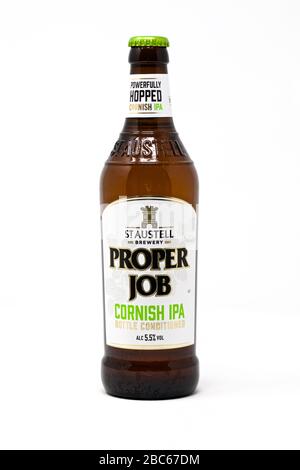 St Austell Proper Job Ale Stock Photo - Alamy