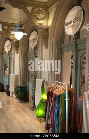 Shops in the Corn Market, Leeds Stock Photo - Alamy