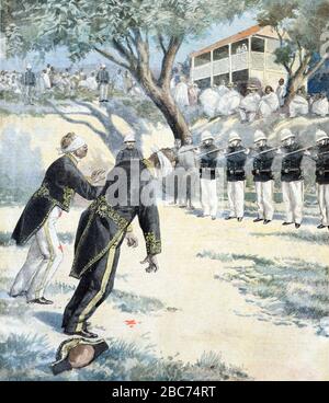Madagascar, colonization, illustration Stock Photo - Alamy