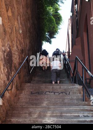 The Exorcist Steps, staircase movie location for the film The Stock ...