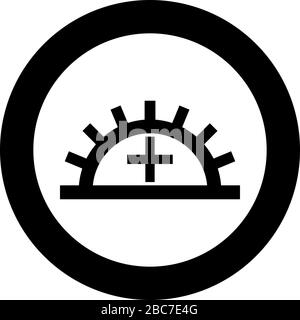 Satisfactory light fastness Designation on the wallpaper symbol icon ...