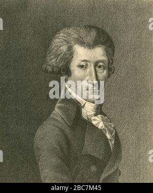 Portray of Italian Physician Antonio Scarpa, Pavia, Italy Stock Photo ...