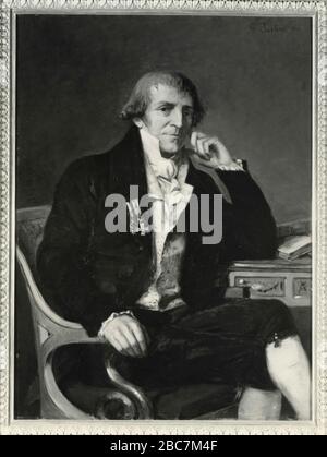 Portray of Italian Physician Antonio Scarpa, Pavia, Italy Stock Photo ...