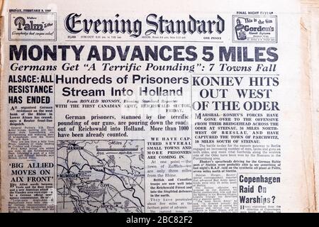 'MONTY' 1940's World War II Field Marshall Bernard Montgomery, the hero ...