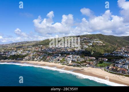 Aerial views of Emerald Bay, Laguna Beach, California Stock Photo - Alamy