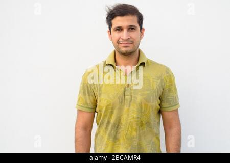 Portrait, Persian, Iranian man with a white turban, Mullah, Qom, Iran ...