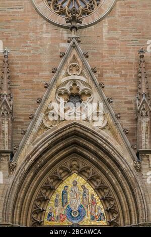 Sweden, Linkoping, Linkoping domkyrka cathedral, exterior (Editorial ...