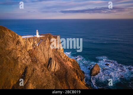 aerial view of Cape Chikyu in Muroran City hokkaido japan Stock Photo - Alamy
