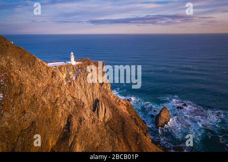 aerial view of Cape Chikyu in Muroran City hokkaido japan Stock Photo - Alamy