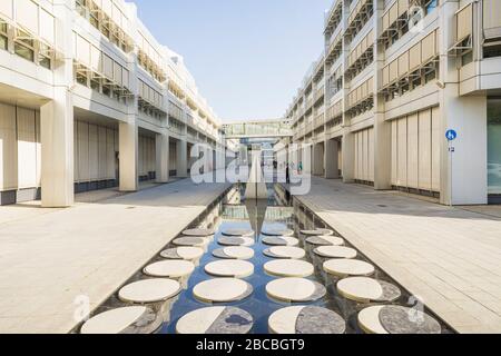 Kurt-Haertel-passage modern architectural design through the European ...