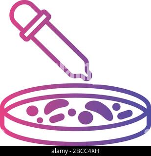 dropper gradient style icon vector design Stock Vector Image & Art - Alamy