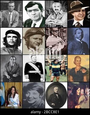 Former Argentine President Juan Peron, with Nelida (Nelly) Rivas, in ...