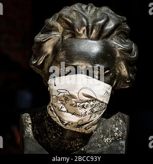 Ludwig van Beethoven - Life Mask Stock Photo - Alamy