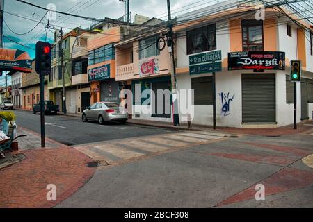 Traffic is light on usually busy Beacon Street, Saturday, April 4, 2020 ...