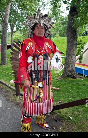 Native Indian Chief, Calgary Stampede, Canada Stock Photo - Alamy