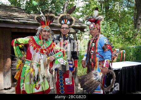 Native Indian Chief, Calgary Stampede, Canada Stock Photo - Alamy