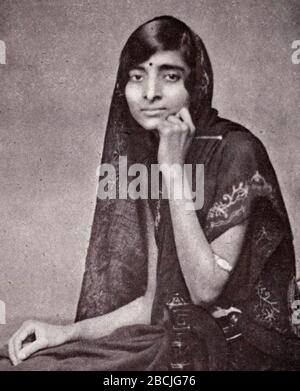 Photograph of Kamala Nehru (1899-1936) a freedom fighter, wife of ...