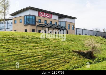 Plexus factory Kelso, Scottish Borders, where production started April ...