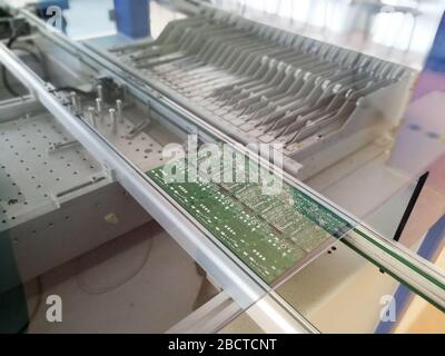 Printed circuit board without electronic components ready for assembly ...