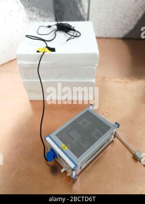 Line impedance stabilization network for electromagnetic compatibility ...