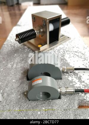 Bulk current injection BCI calibration jig for EMC electromagnetic ...