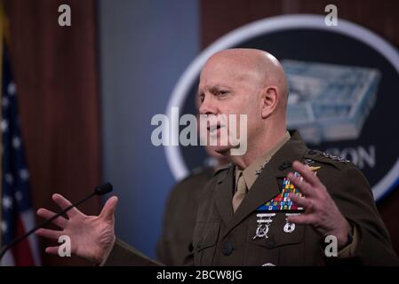 U.S. Marine Corps Gen. David H. Berger, commandant of the Marine Corps ...