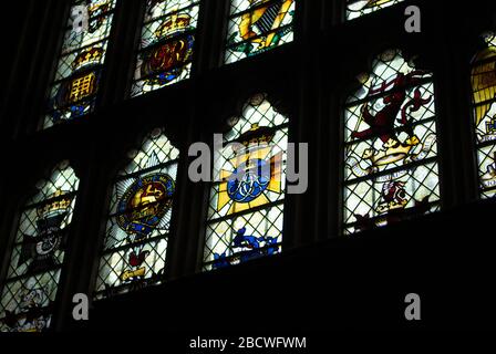 Stained Glass Windows at Westminster Hall, Palace of Westminster ...