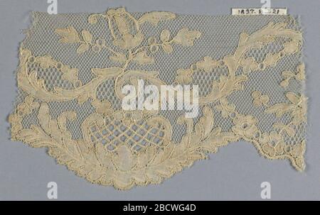 Fragment. Research in ProgressFragment of Lille style lace with Lille ...