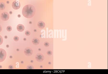 Texture with acne scars and acne. Before After scar cysts. Skin ...