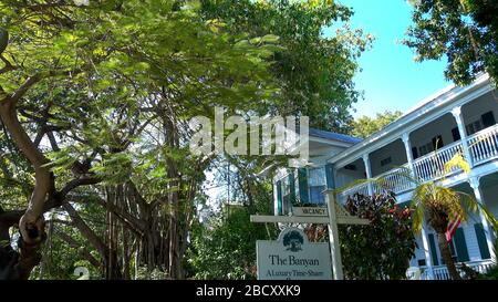 USA, FLORIDA, KEY WEST, BANYAN RESORT, THE COSGROVE HOUSE, 1872 Stock ...