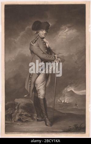 Charles Cornwallis, 1st Marquis and 2nd Earl Cornwallis 1793 Stock ...
