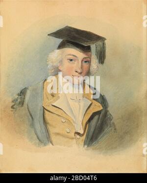 James Smithson, the founder of the Smithsonian Institution, is depicted ...