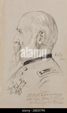 Major General David Sloan Stanley 1892 by James Edward Kelly, born New ...