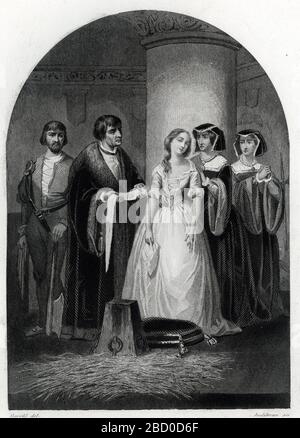 "L'execution de Lady Jane Grey (Jeanne Grey) (1537-1554) Jane Grey fut ...