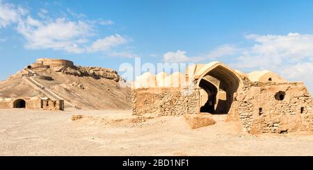 Dakhma Tower of Silence Zoroastrian ritual, Mumbai, Maharashtra, India ...