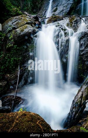 Long exposure Wachiratharn Waterfall, Doi Inthanon National Park ...