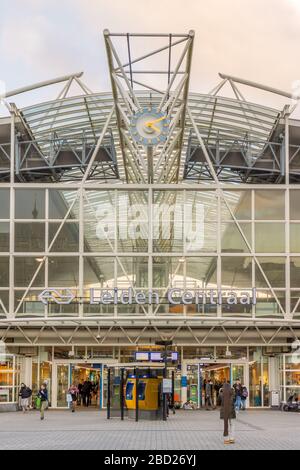 Leiden Central Train Station Leiden Netherlands Stock Photo - Alamy