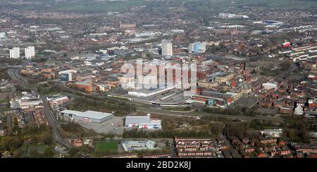 Royton Town Centre, Royton, Oldham, Lancashire, England, UK Stock Photo ...