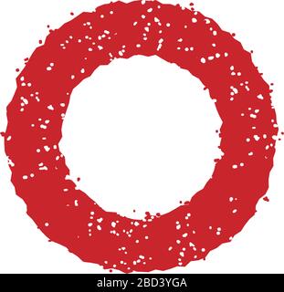 communication stamp. communication sign. round grunge label Stock ...