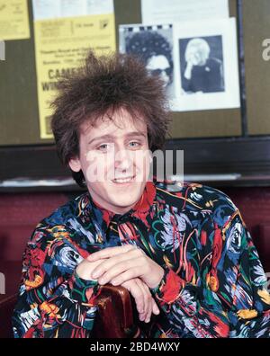 Filming of channel 4 comedy "Packet of Three" in 1990 at Wakefield ...