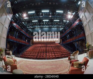 1990, new completed West Yorkshire Playhouse, Leeds, Northern England ...