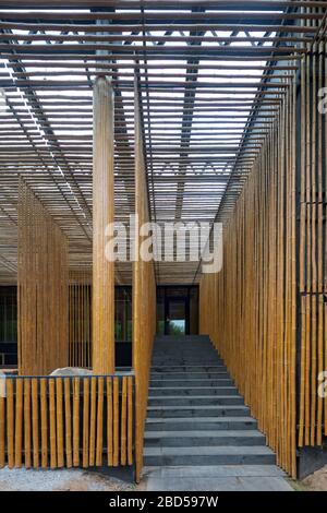 Bamboo Wall Villa by Kengo Kuma, Commune by the Great Wall , Yanqing ...