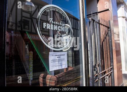 Toothill Lane Mansfield town centre captured during the Covid-19 ...