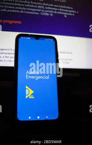 Curitiba, Brazil. 07th Apr, 2020. employed workers and MEIs can request ...